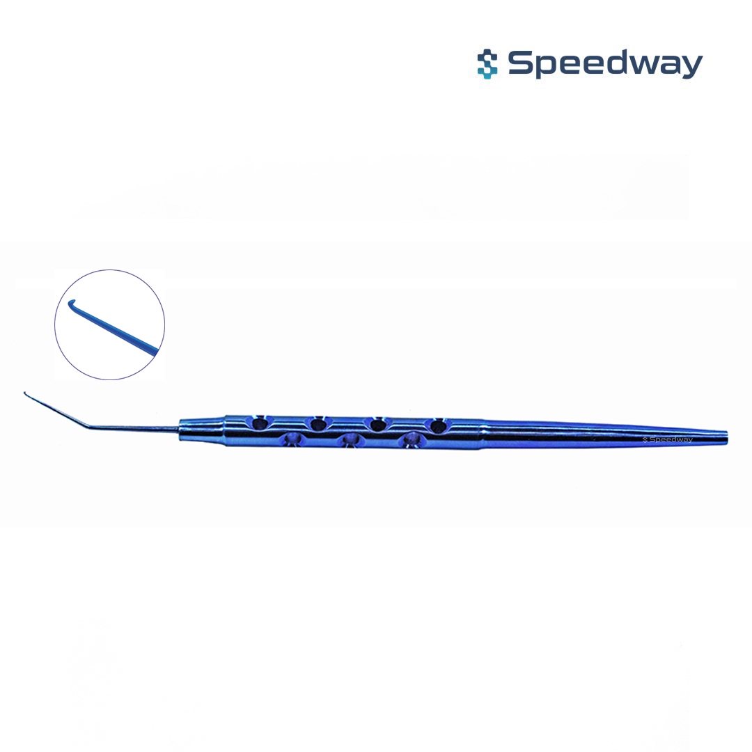 Reverse Sinskey Hook DMEK Titanium | Speedway Surgical Ophthalmic ...