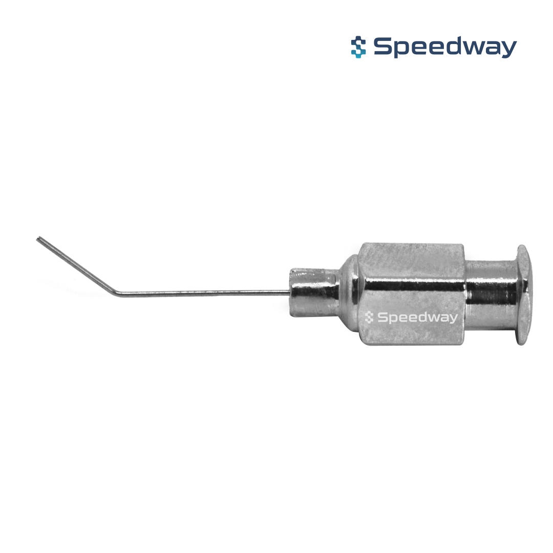 Rycroft Anterior Chamber Cannula Angled 45°, Overall Length 22mm, 26G ...