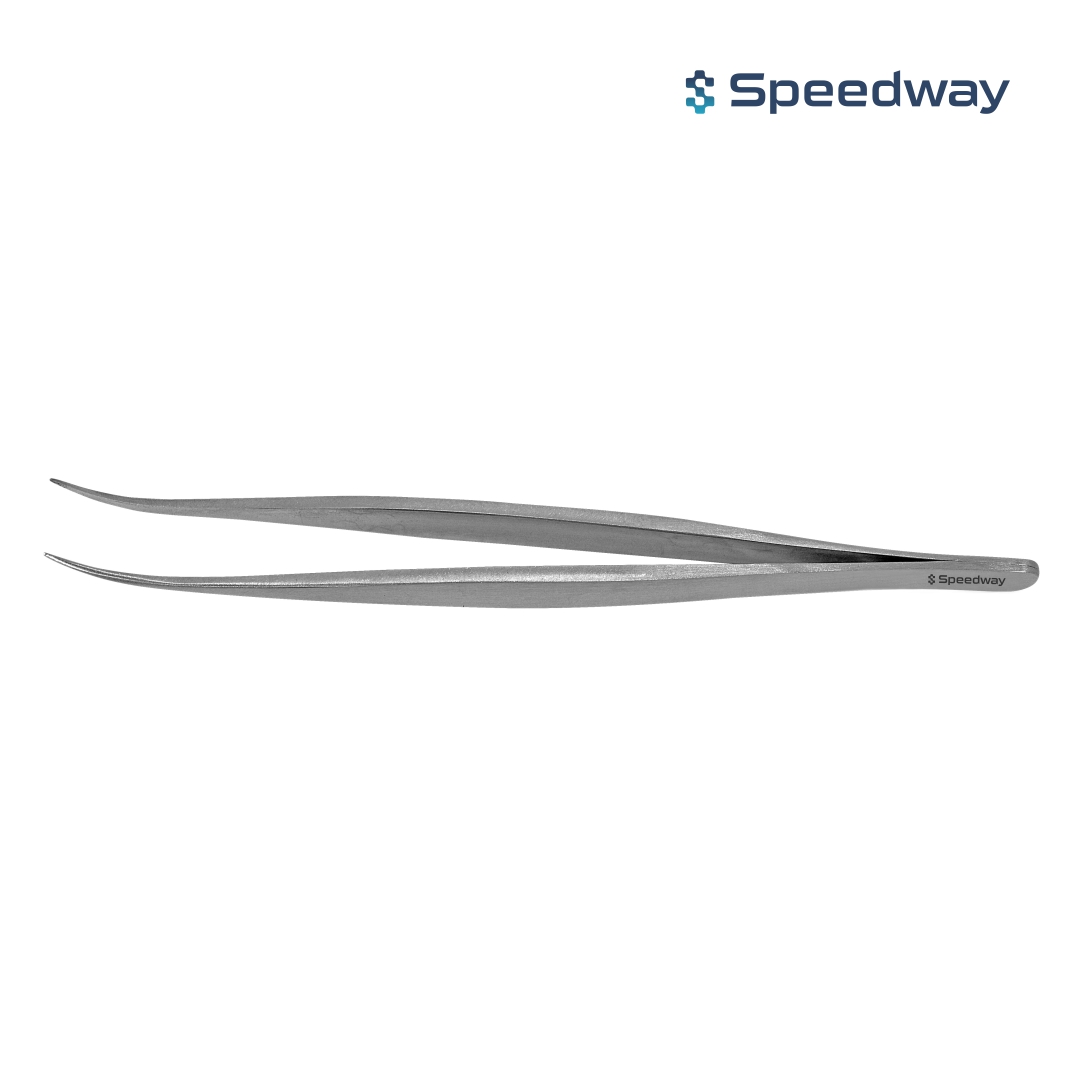 Vessel Cannulation Forceps 10.0 cms Long, Curved | Speedway Surgical ...