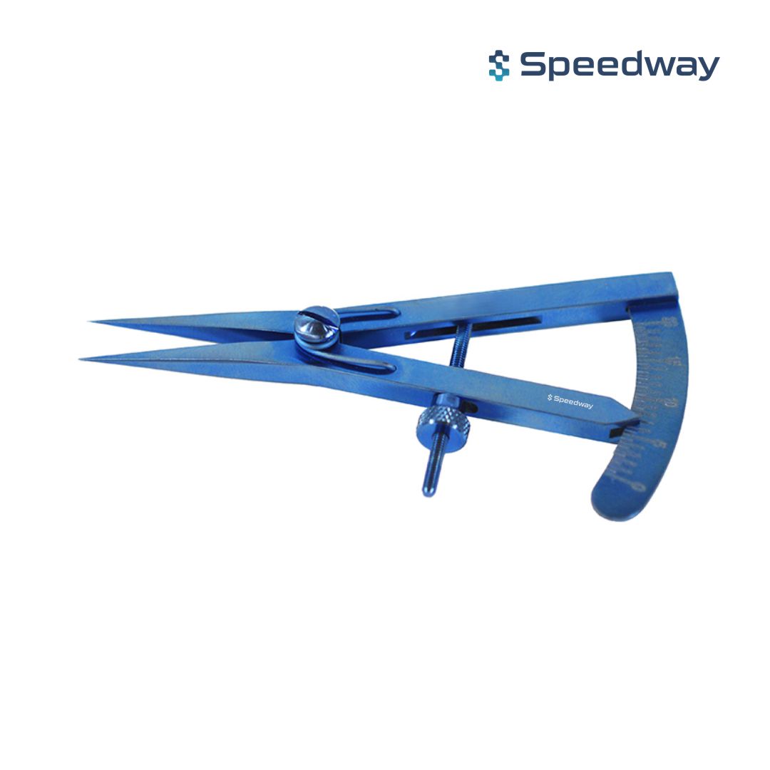 Castroviejo Caliper Straight Titanium | Speedway Surgical Ophthalmic ...